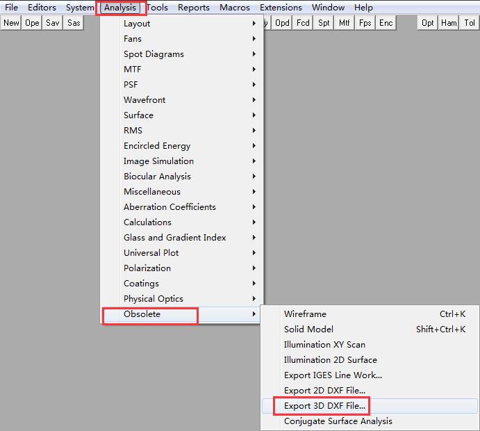 ZEMAX 图导入CAD_zemax如何导出dxf-CSDN博客