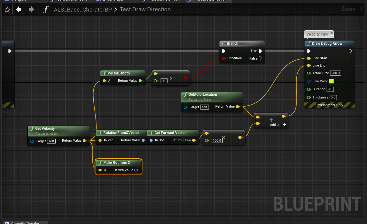 [UE4] 第三人称Actor,Velocity,Controller方向-＞绘制-蓝图_ue4第三人称动画蓝图direction-CSDN博客