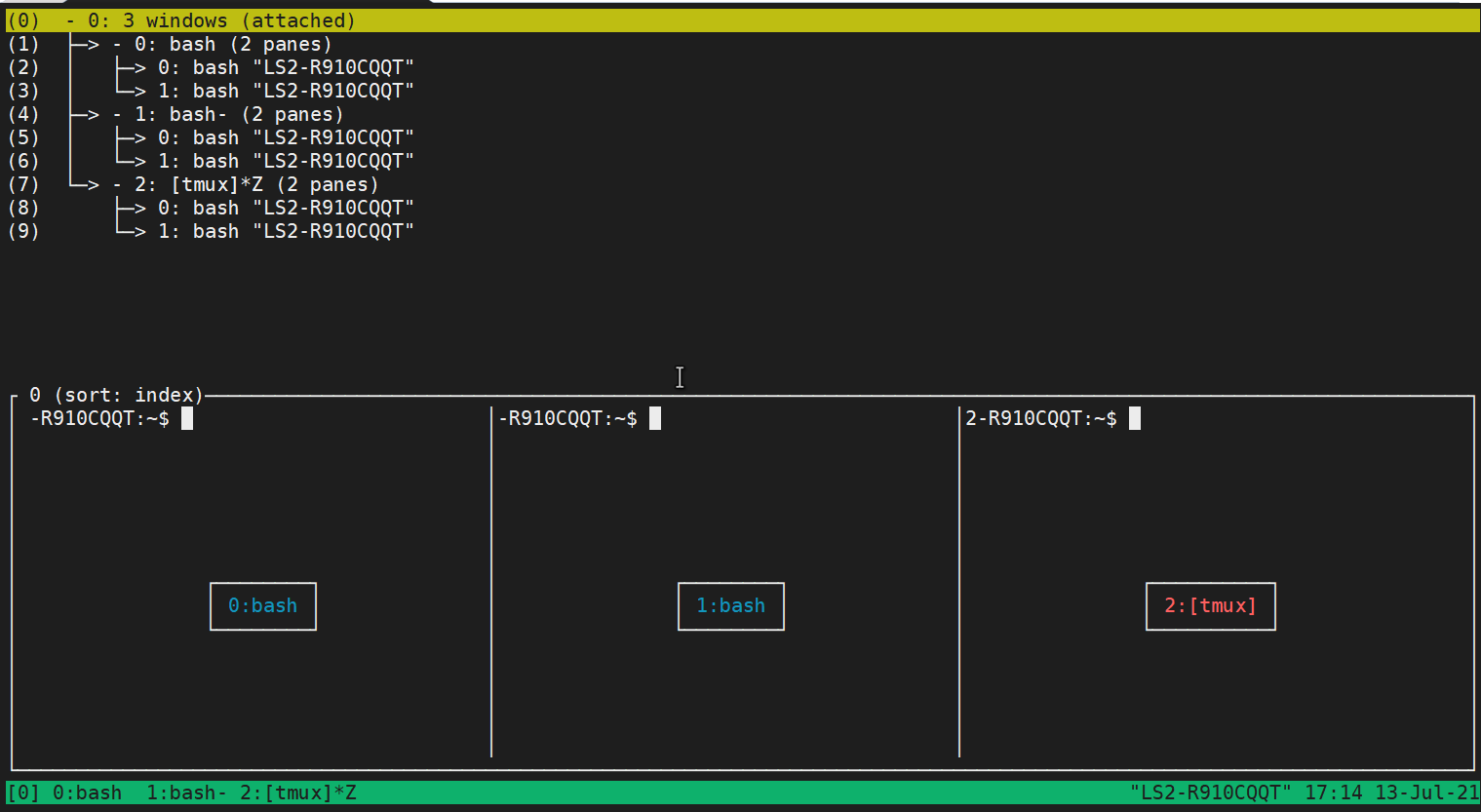 tmux系列：3、tmux窗口和窗格_活动窗格-CSDN博客