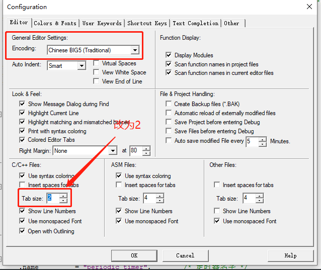 Keil | 解决Keil与Source Insight4.0配合使用时，代码与注释位置（乱码）不一样的问题_source insight4.0无法同步keil-CSDN博客