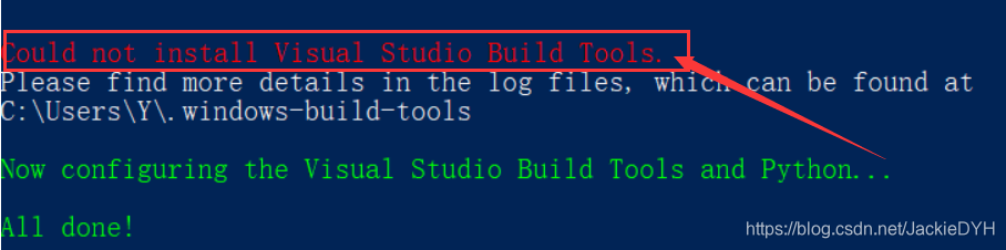 Npm I安装包依赖时 Gyp Err Stack Error Can‘t Find Python Executable Python You Can Set The Python
