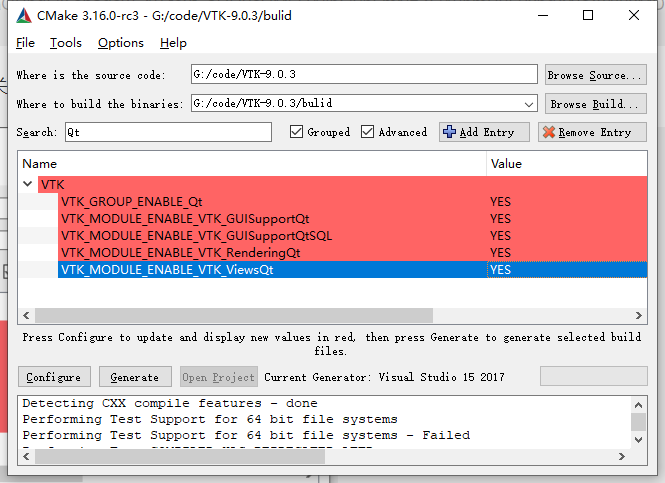 VTK笔记-Qt5.12.11编译VTK9.0.3-QVTKOpenGLNativeWidget-CSDN博客