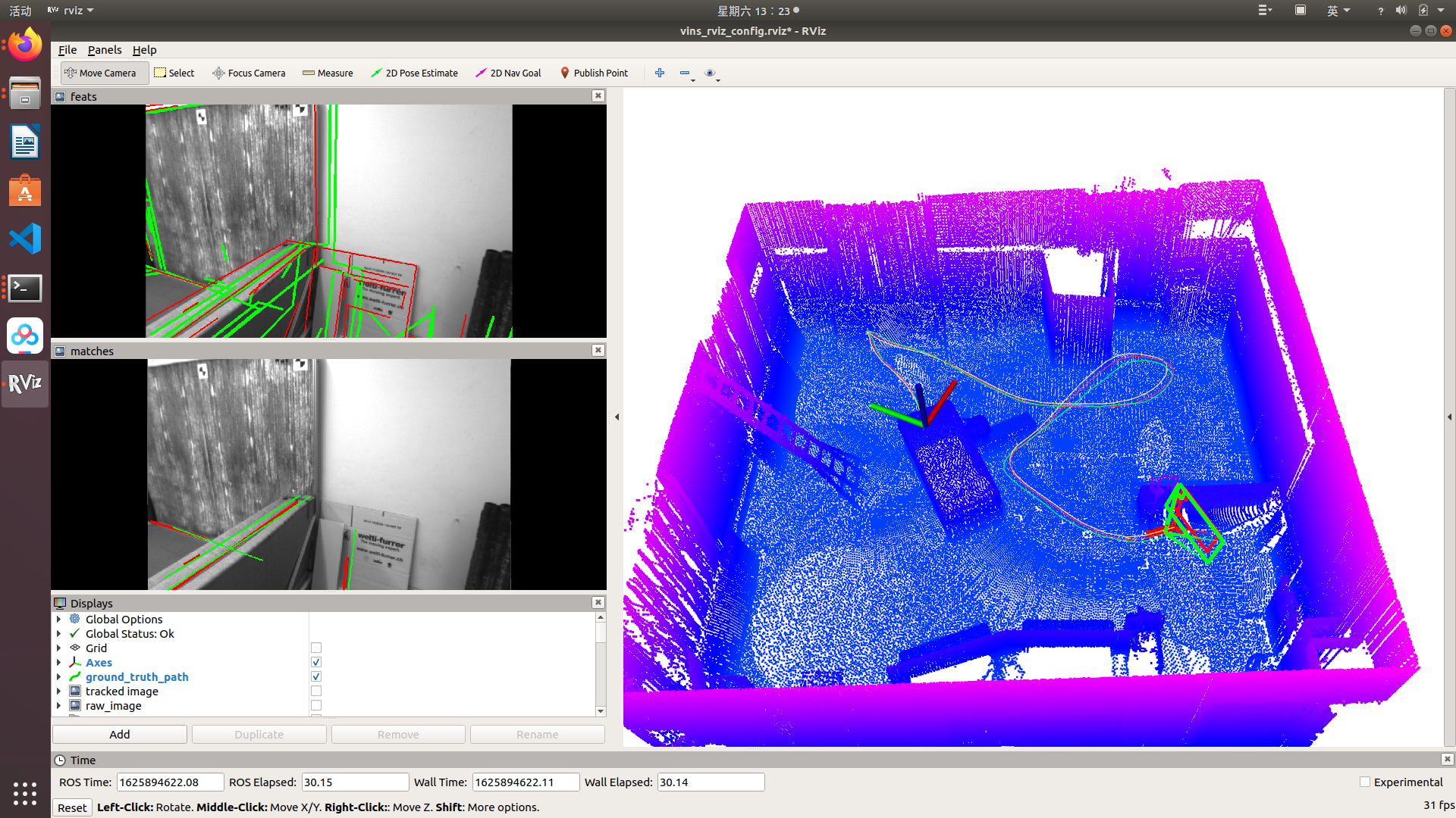 Monocular Camera Localization in Prior LiDAR Maps with 2D-3D Line Correspondences代码编译运行教程_2d-3d ...