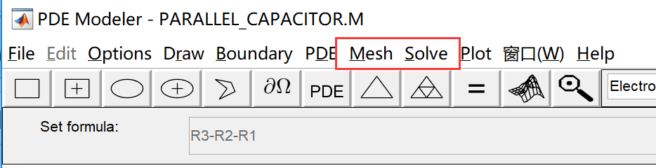 MATLAB PDE工具箱电磁场仿真平行电容板及电偶极子详解_matlab电磁场工具箱-CSDN博客