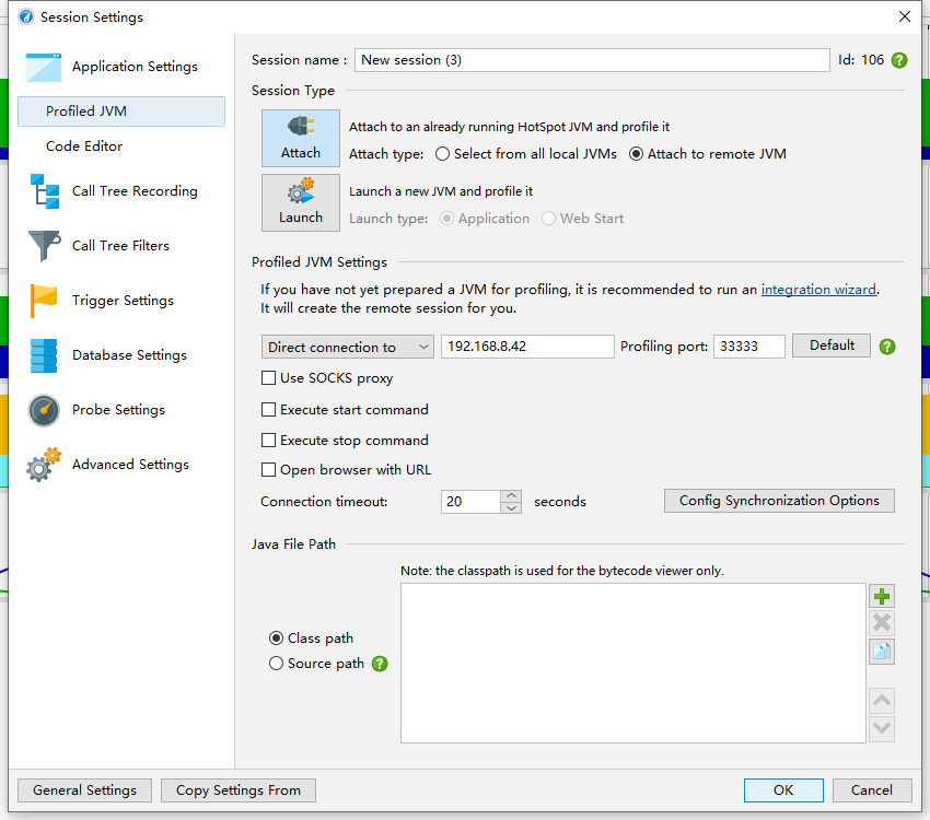 Jprofiler分析性能调优--远程连接服务器服务_jprofile 连接本地虚拟机-CSDN博客