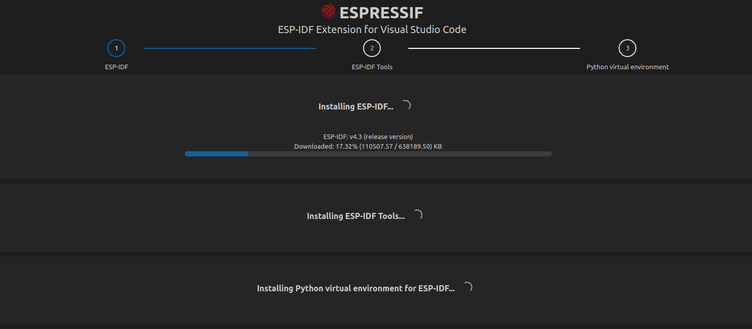 ESP32从零开始（2）—— VScode 安装 Espressif IDF（安装ESP32）_vscode espressif-CSDN博客