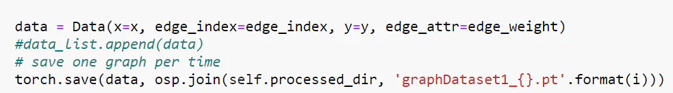 pytorch geometric 自定义数据集_torch_geometric.data-CSDN博客