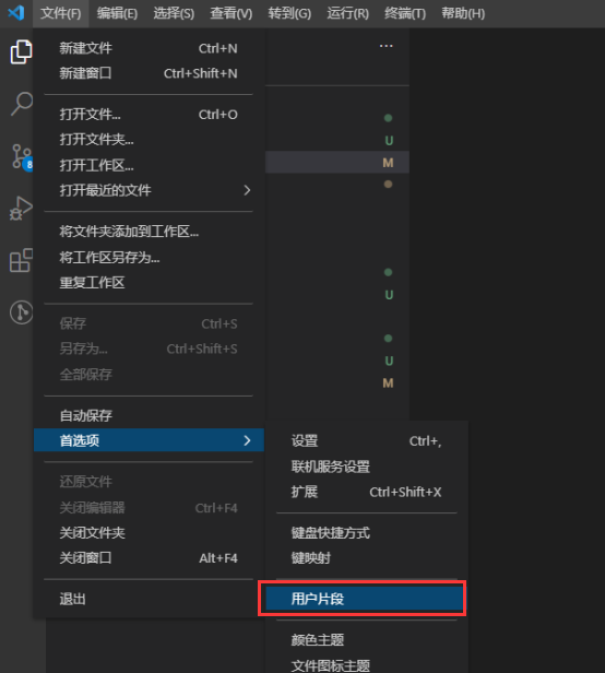 VS Code配置markdown代码片段_markdown插入json-CSDN博客