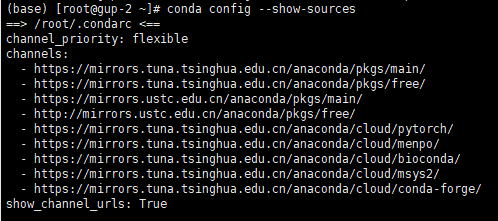 CondaHTTPError: HTTP 000 CONNECTION FAILED for url ＜https://mirrors.tuna.tsinghua.edu.cn ...