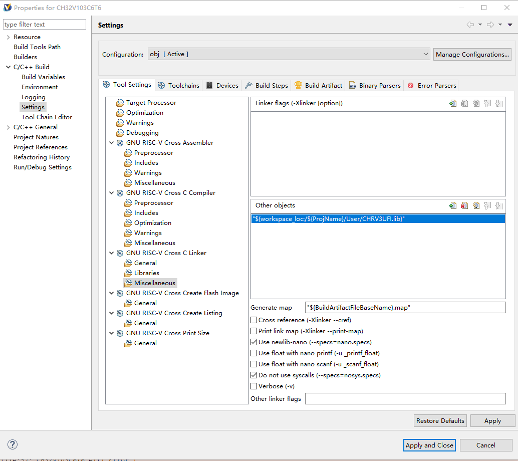 【GCC】RISC-V IDE MounRiver Studio 常用编译选项_mounriver怎么编译-CSDN博客