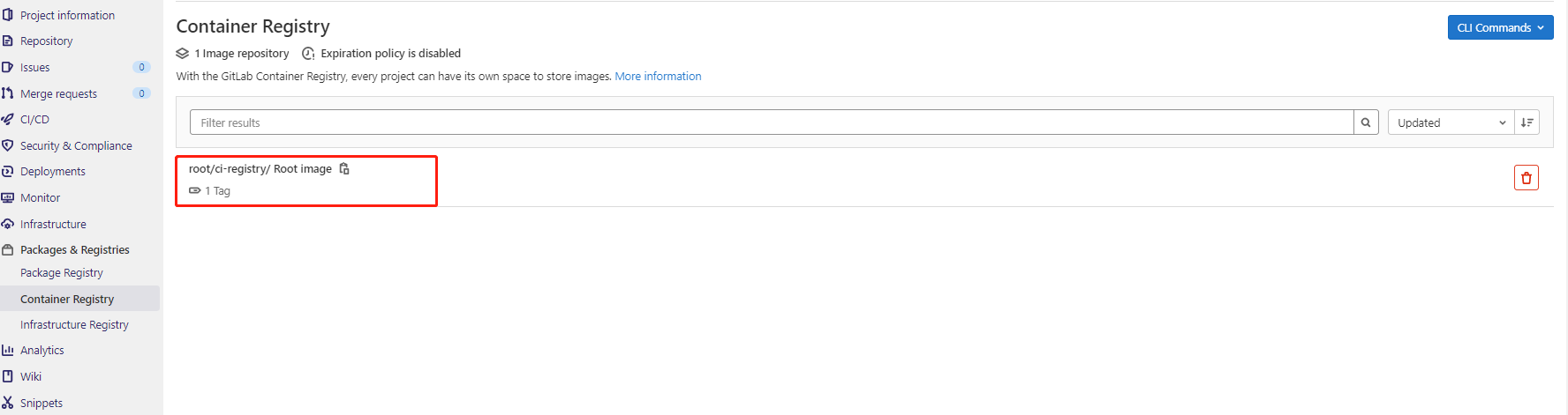 Gitlab Container Registry 的使用-CSDN博客