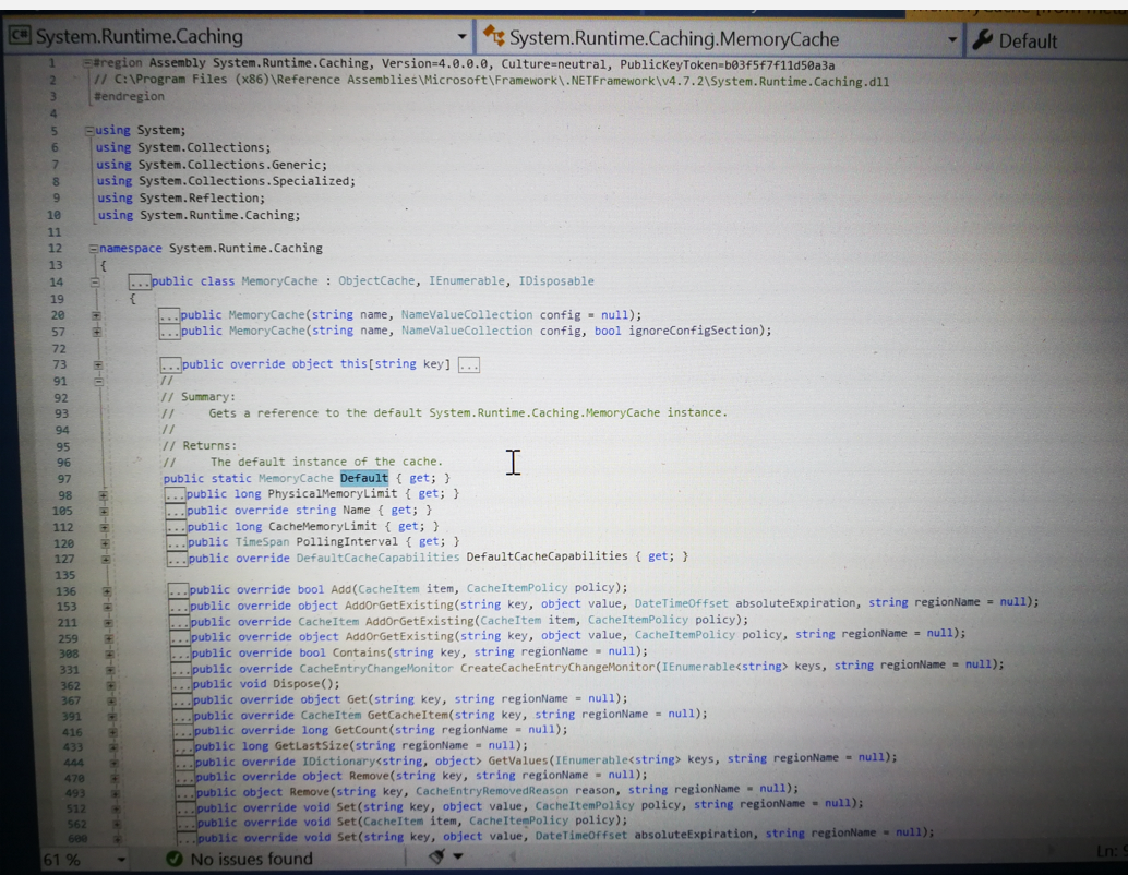封装System.Runtime.Caching.MemoryCache实现服务端缓存，以及在依赖注入中使用时要注意的坑-CSDN博客