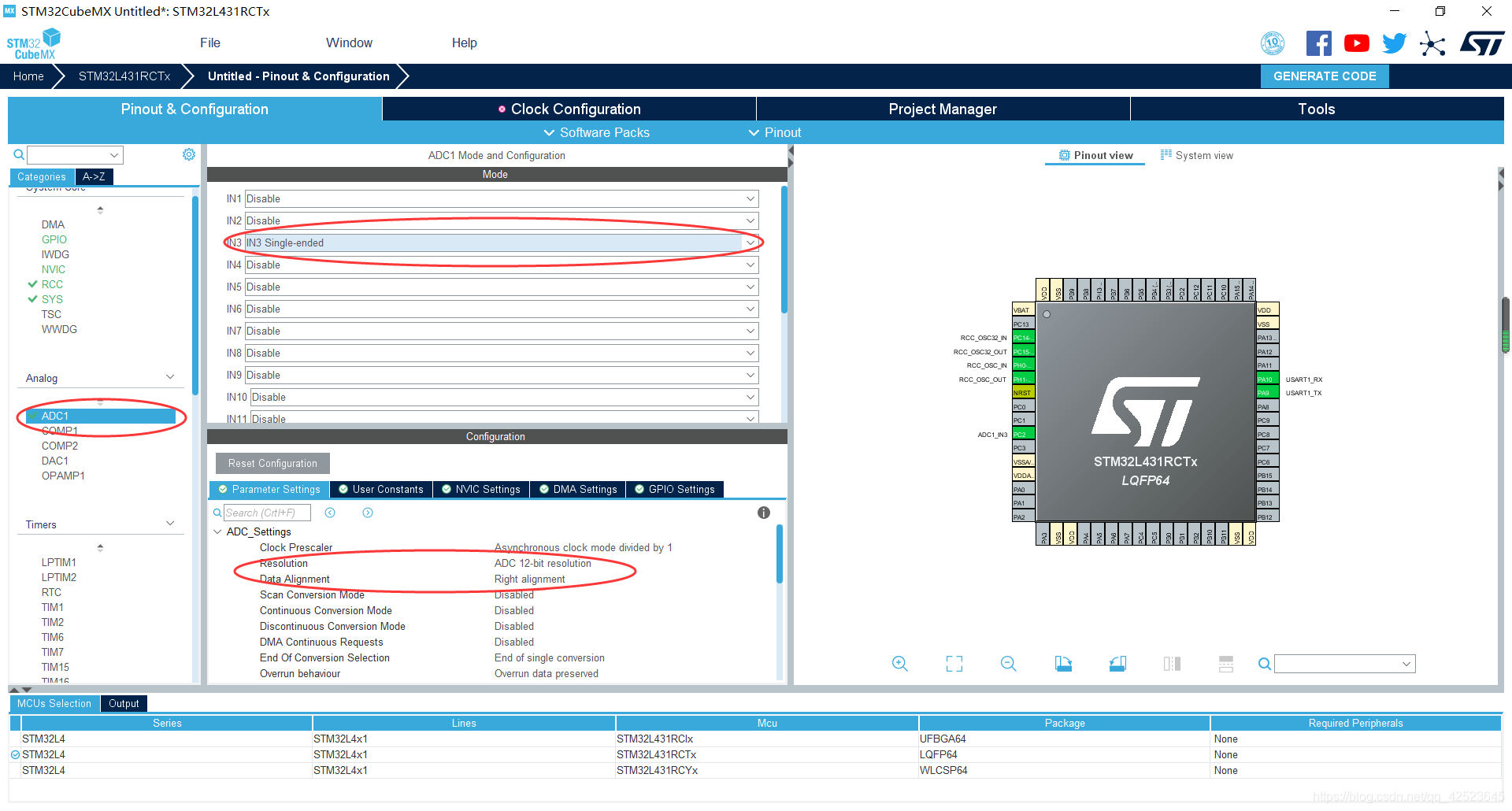 Stm32cubemx基础例程(小熊派):04 Adc采集烟雾浓度 Stm32l4 Adc Csdn博客