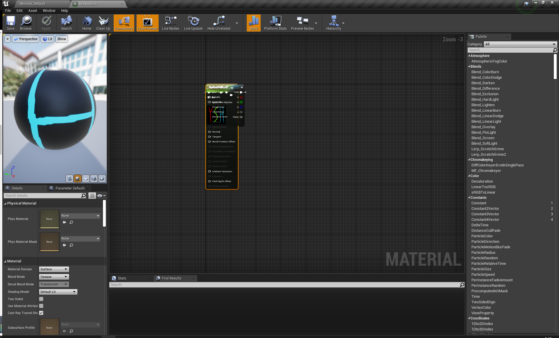 UE4 – 以编程方式创建新材质和内部节点_umaterialexpressiontexturesample-CSDN博客