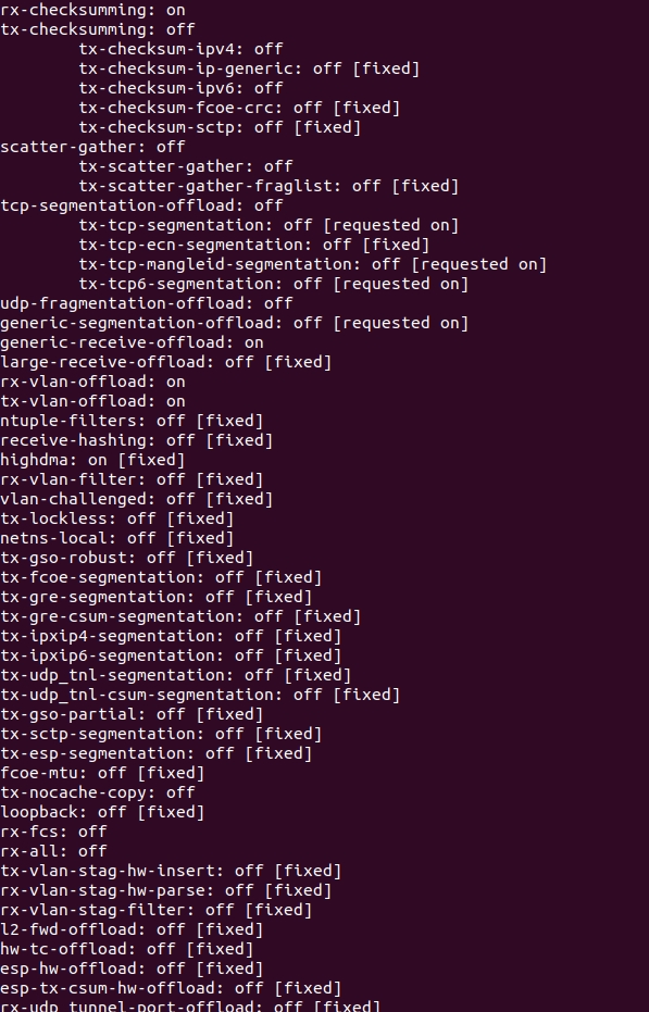 Could not change any device features - 开启 TSO fail-CSDN博客