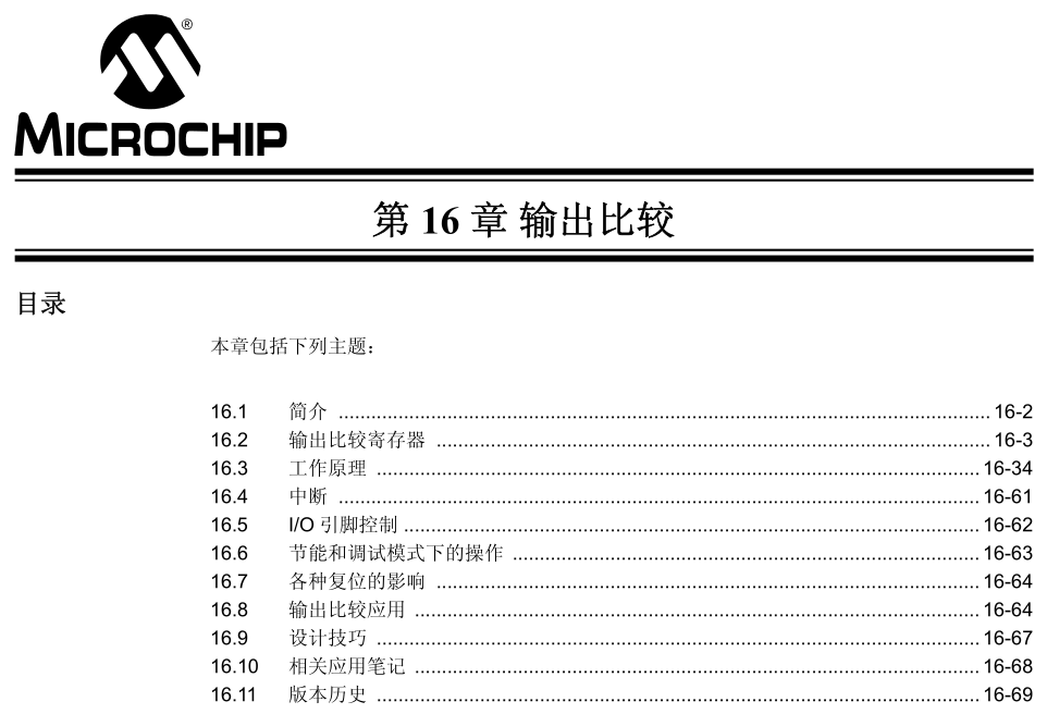 8, PIC32 series output comparison - single comparison matching mode ...