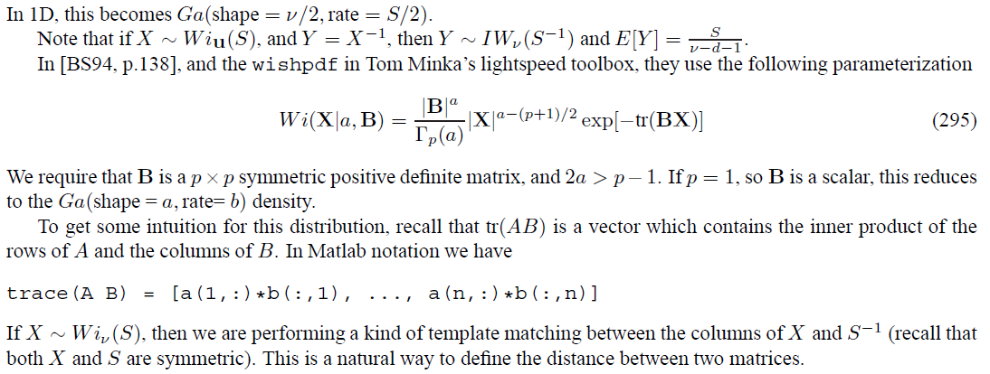 Wishart分布及Inverse Wishart分布_逆威沙特分布-CSDN博客