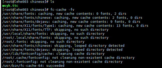 linux环境下中文乱码问题_msyh.ttc-CSDN博客