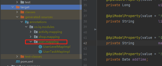Can‘t map property “java.lang.Integer addTime“ to “java.util.Date addTime“. Consider to declare ...