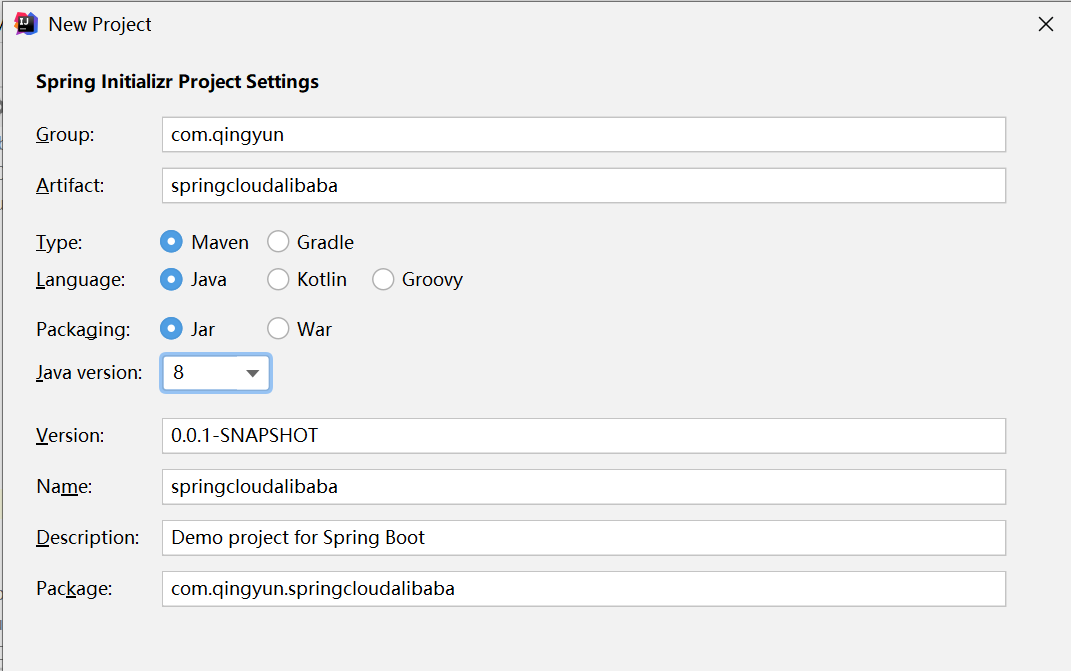 Spring cloud alibaba--环境搭建_springcloudalibaba启用jdk1.8-CSDN博客