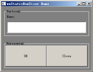 十八、wxWidget布局之wxStaticBoxSizer_wxstaticboxsizer 去掉外面包围的线-CSDN博客