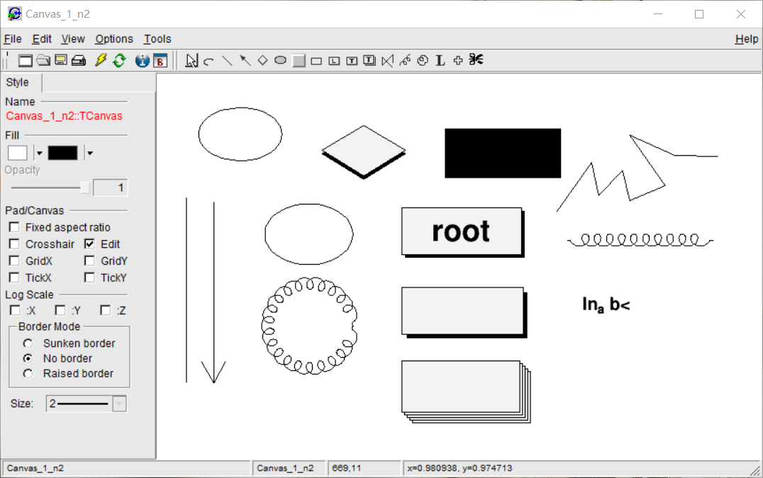 【ROOT from CERN】——GUI的使用_cern root 画图控制栏太小-CSDN博客