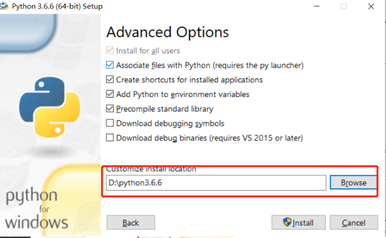 windows10下Python3.6.6安装详细图解_python3.6.6安装教程-CSDN博客