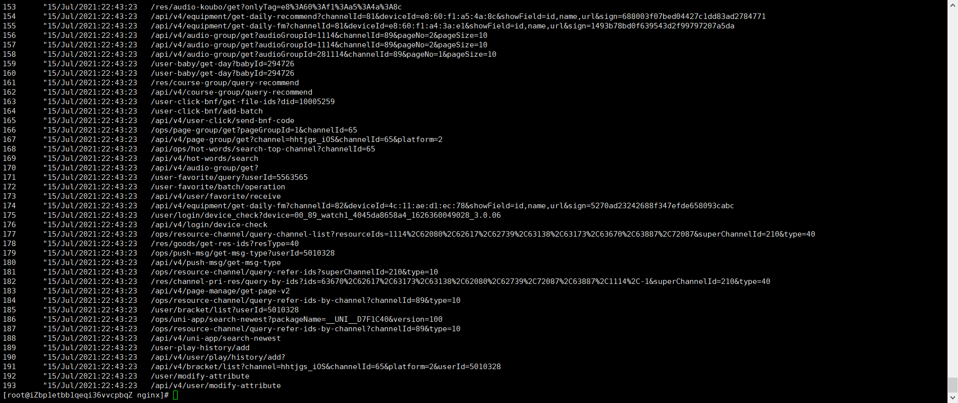 awk从nginx日志统计当天的qps_awk 统计qps-CSDN博客
