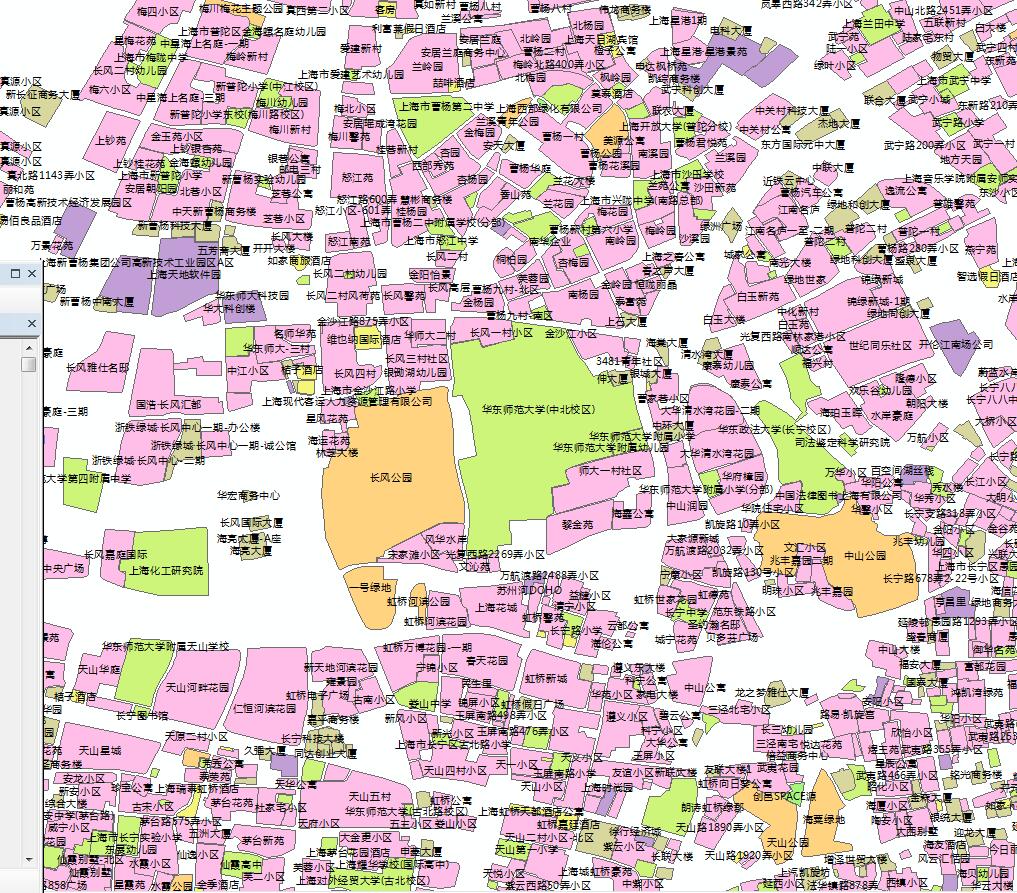 最新上海市小区面shp数据学校大厦等占地范围面数据2021年（含预览图）arcgis下载与介绍_上海 土地规控 shp-CSDN博客