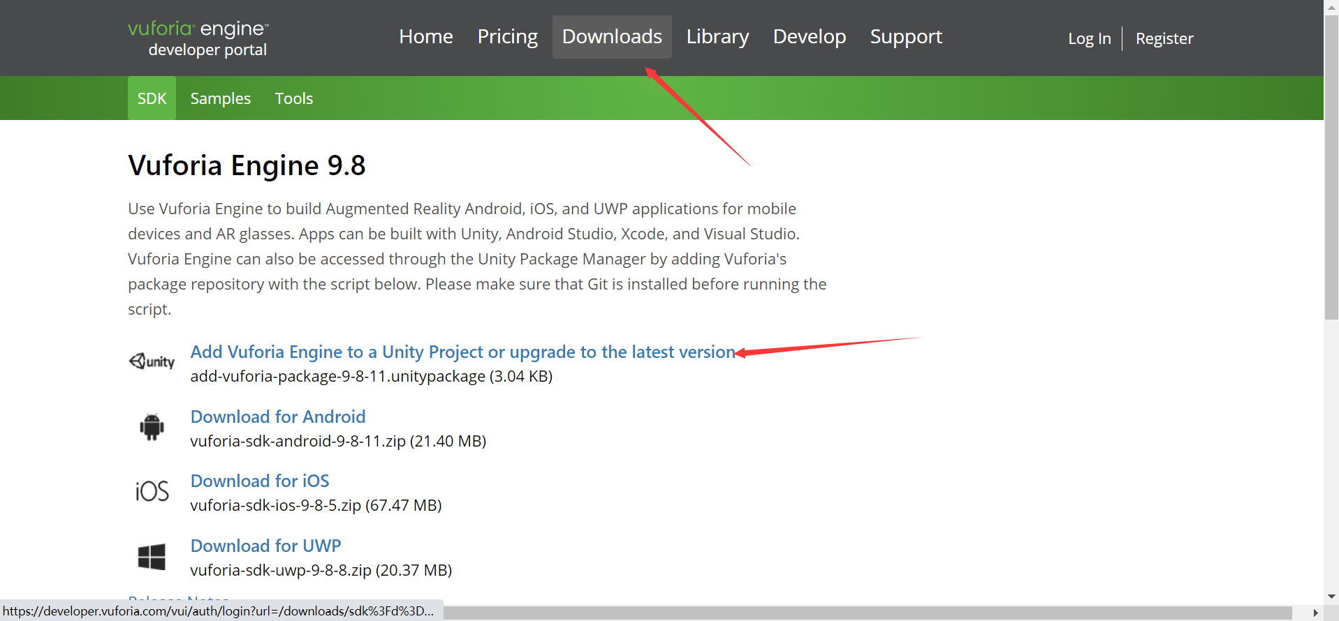 Vuforia——环境配置_vuforia 9.8 tgz-CSDN博客