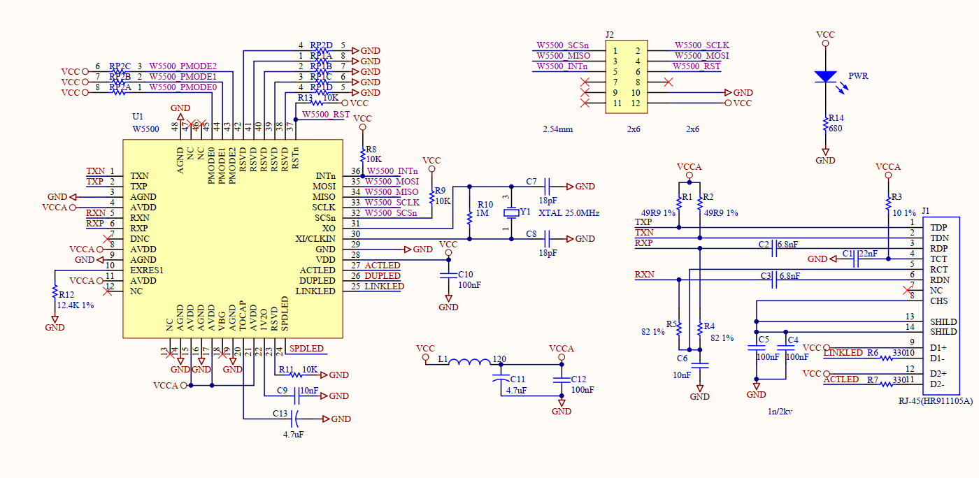 【以太网硬件TCP/IP协议栈】硬件协议栈W5500应用_w5500tcp应用-CSDN博客