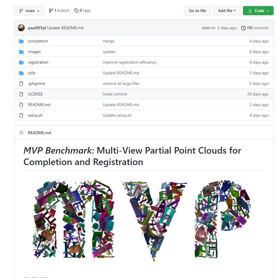 MVP 数据集使用_制作mvp数据集-CSDN博客