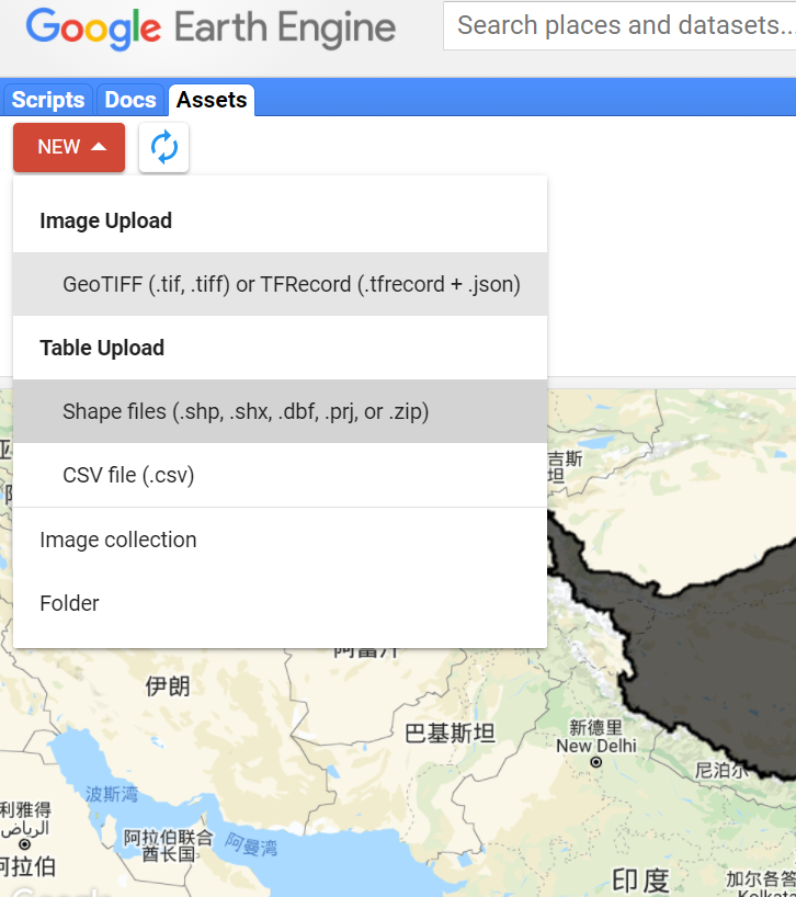 GEE学习笔记1_加载矢量/Modis数据_gee加载矢量边界-CSDN博客