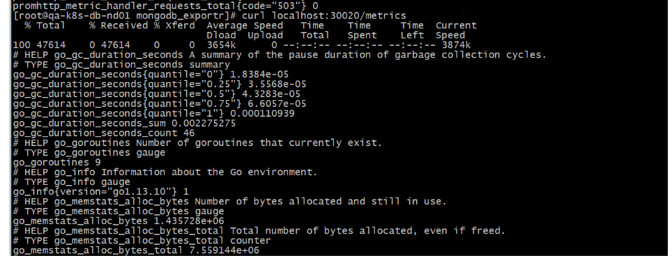 k8s部署mysql-exporter,mongo-exporter,redis-exporter,zookeeper-exporter,kafka-exporter_mysql ...
