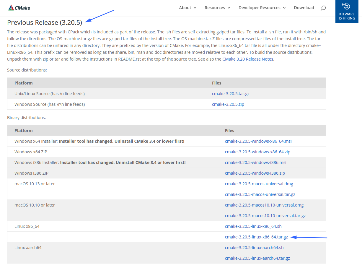 Ubuntu18.04安装Cmake(最新最详细亲测)_cmake选source还是binary-CSDN博客
