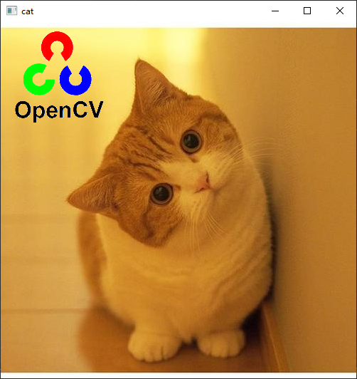 使用opencv给图片添加logo Opencv Logo Csdn博客
