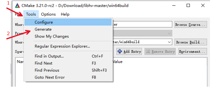 libhv x64库的链接生成（包含x86版本）_window下,cmake编译libhv为 x64-CSDN博客
