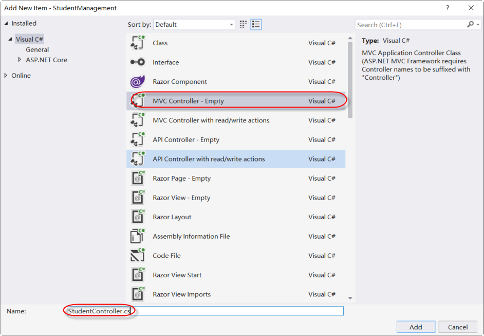 asp.net core练手小项目(01) - 从 mvc 开始_net core小项目-CSDN博客