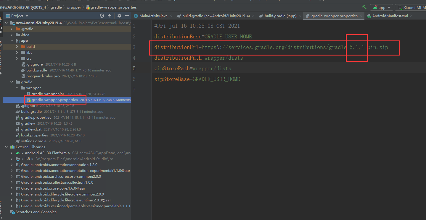 Unity2019.4—AnroidStudio—AndroidX接入SDK详细版_unity引擎2019.4-CSDN博客