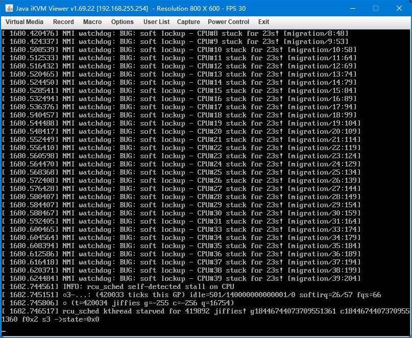 ubuntu:“NMI watchdog: BUG: soft lockup-CPU#0 stuck for 22s“-CSDN博客