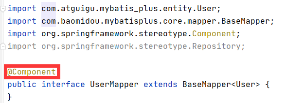 Mybatis-plus——org.springframework.beans.factory.UnsatisfiedDependencyException: Error creating ...