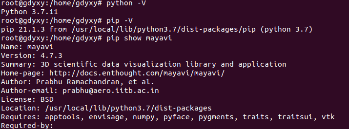 ubuntu在python3的环境下安装mayavi库_ubuntu 18 mayavi-CSDN博客