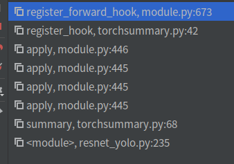 【笔记】torchsummary.py：summary(...)/model.apply(register_hook)/module.apply(fn)/fn(self)/register ...