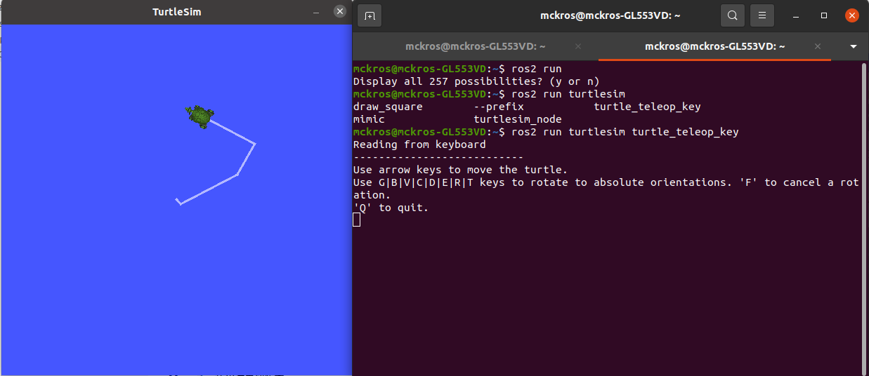 ROS2学习笔记(二)从turtlesim学习ROS2节点_ros系统中的turtlesim-CSDN博客