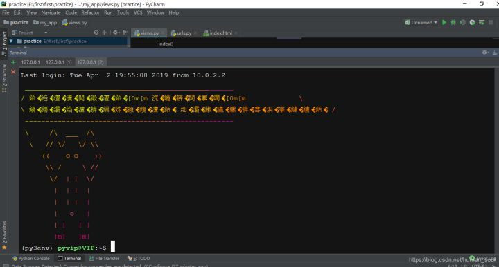 Pycharm内置终端以及远程SSH工具的使用以及 解决Pycharm连接远程操作出现乱码问题_pytcharm远程连接后快捷键失效了-CSDN博客