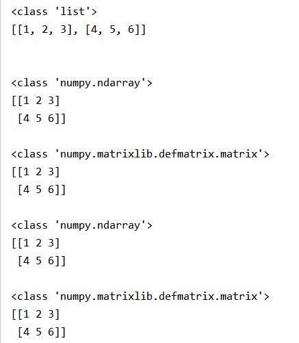 Python之列表、矩阵、数组的相互转换_python 矩阵变数组-CSDN博客