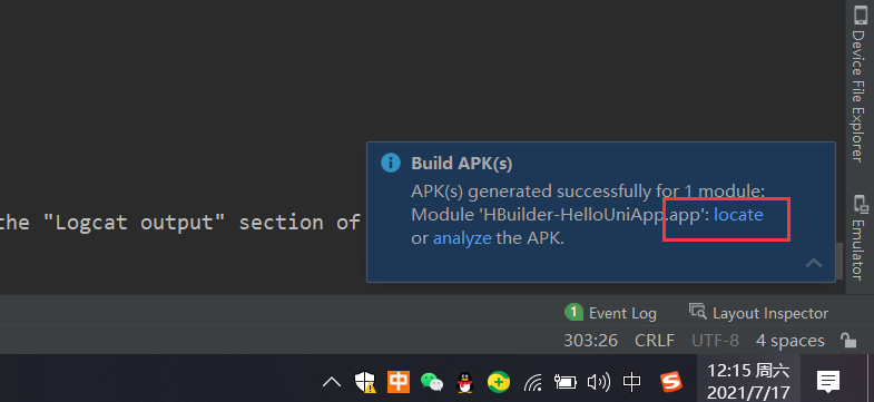 【Uniapp】Uniapp 使用 Android Studio 实现离线打包_uniapp 离线打包 无gradle.properties-CSDN博客